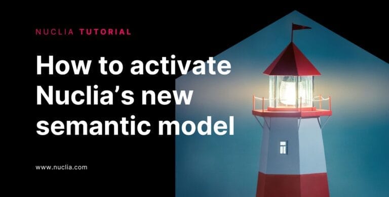 Nuclia | AI search and generative answers for your knowledge