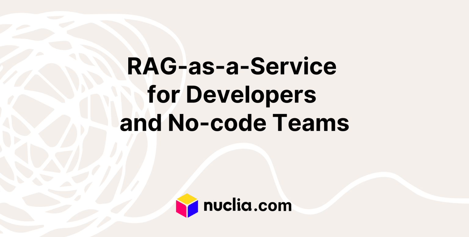 Nuclia | The #1 Agentic RAG-as-a-Service company